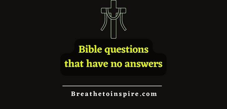 100 Questions That Have No Answers (Thought Provoking & Deep) - Breathe ...