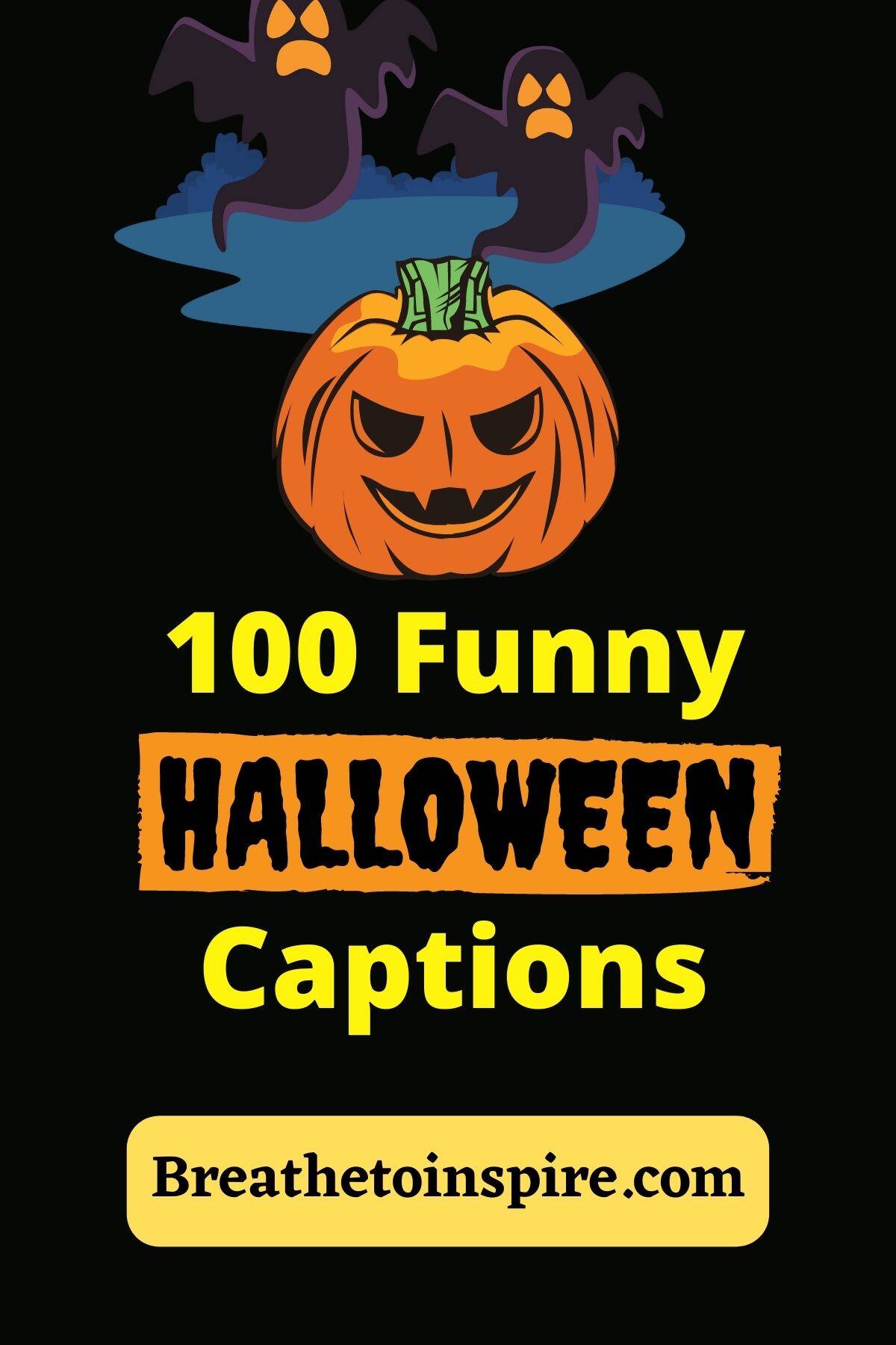 100 Funny Halloween Captions That'll Haunt Your Social Feed [2023 ...