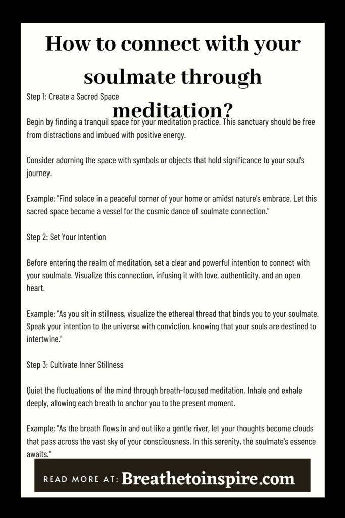 How To Connect With Your Soulmate Spiritually, Telepathically, In ...