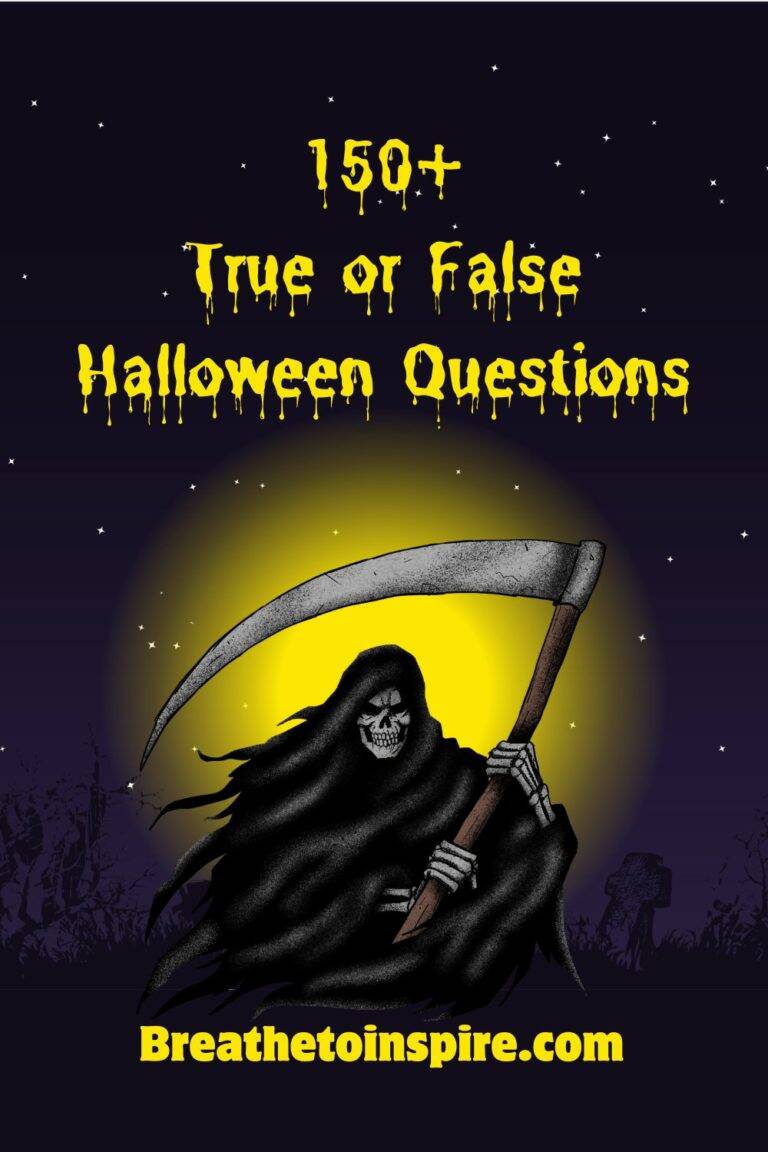 125 True Or False Halloween Questions (2023 Edition) - Breathe To Inspire